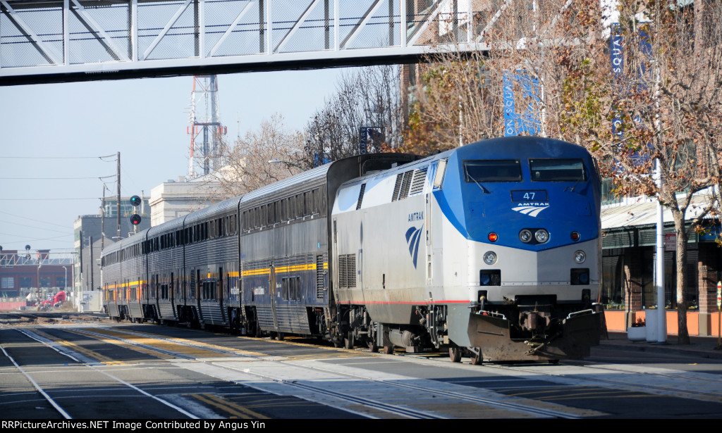 AMTK 47 Capitol Corridor at Jack London Square